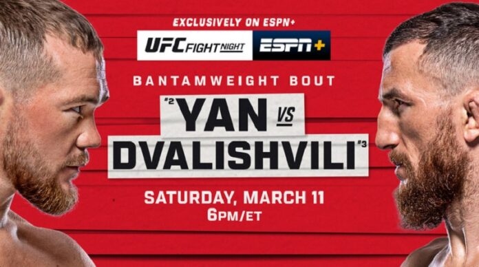 UFC Fight Night : Où regarder Petr Yan VS Merab Dvalishvili en streaming