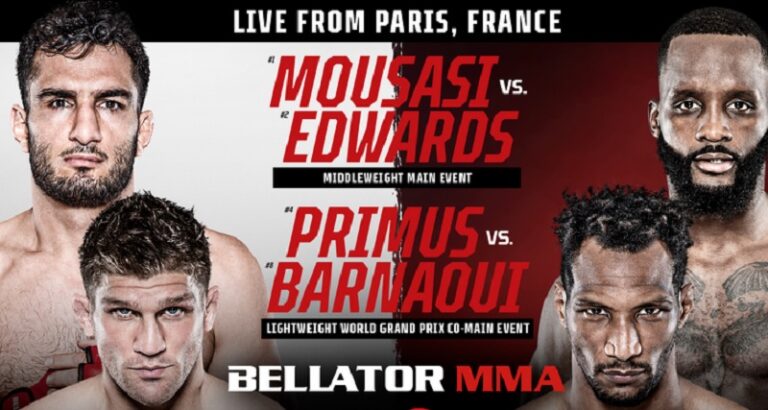 Bellator 296 Paris : Où voir en streaming les combats de MMA