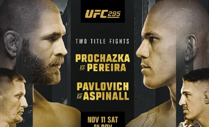 UFC 295 : Où regarder l’UFC 295 en streaming ? Chaine, Heure etc.